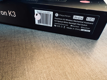 Клавиатура беспроводная Keychron K3