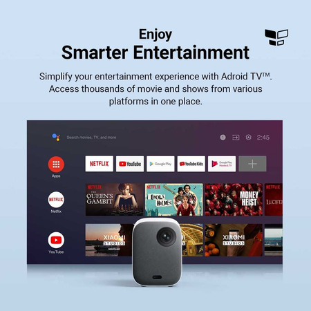 СУПЕР проектор Xiaomi Mi Smart Projector 2. Домашний кинотеатр
