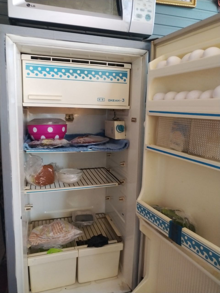 Холодильник, Советский,  в рабочем состоянии