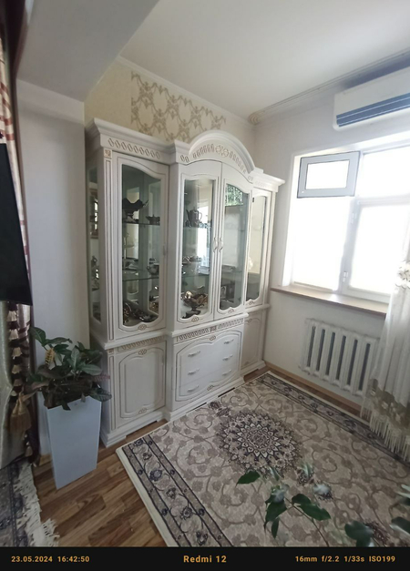 Карасу 1 Продаётся 3/2/4 78м2 Балкон 2х6 Мебель техника