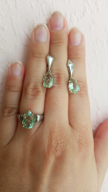 Красивые украшения из серебра 925 пробы