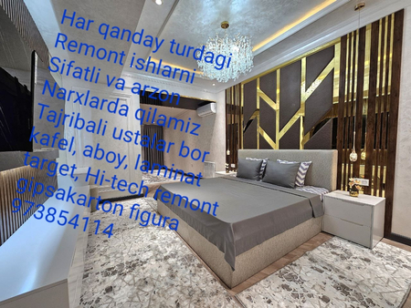Remont ishlarni qilamiz arzon narxlarda