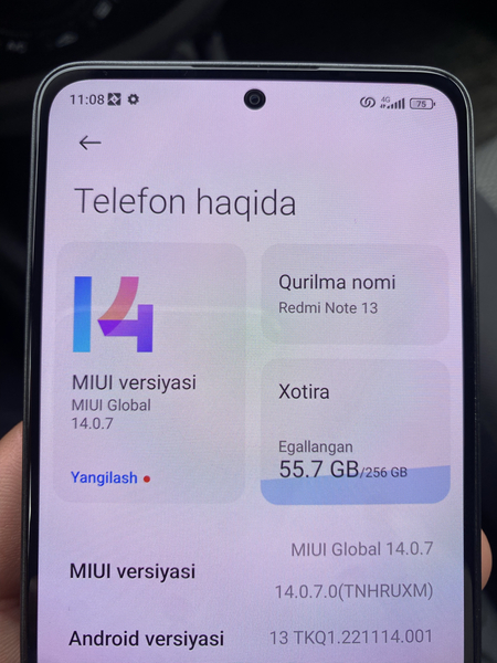 Redmi note 13 256GB