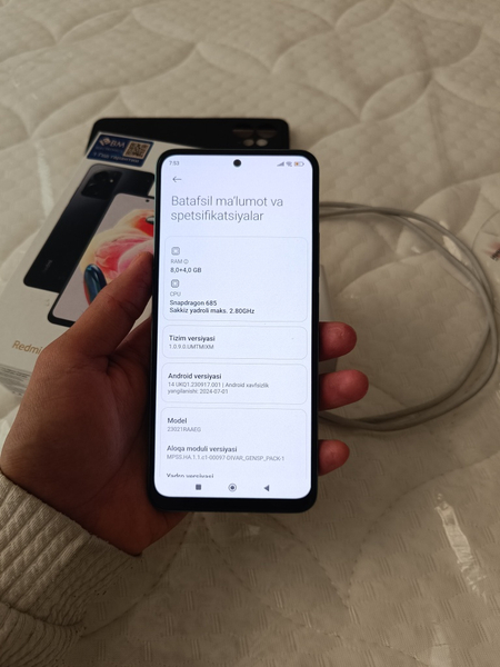 Redmi note 12 (8+4/128 gb)