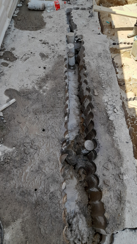 Olmazli kolonka teshish