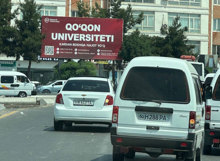 Tashqi reklamalar joylashtirish