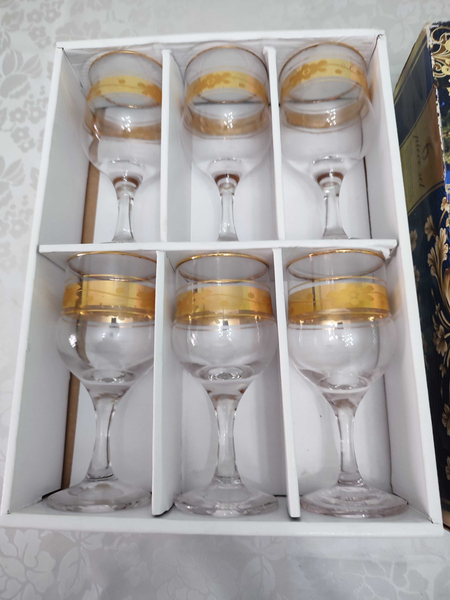 продам красивые фужеры
