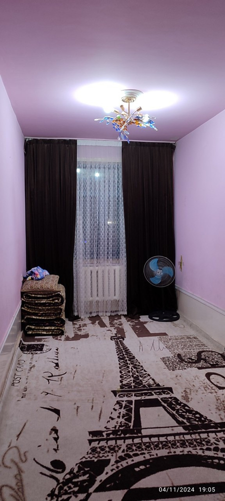 Chilonzor 17 kv 2*3 xonali xamma sharoitlar bor 400$ qizla oila srochn