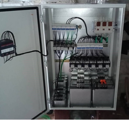 Конденсатор батайкаларини йигишElektrik uy mantaji. Shit yig'ish xizma