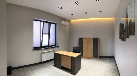 Центр напротив мечета Минор готовый офис 310м2 с обстановкой . Своя