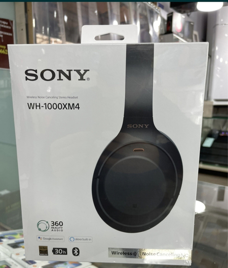 Sony WH - 1000 XM4 Black Silwer New