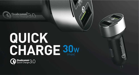 QC 3.0 Зарядное устройство (зарядник) для машины car charger MOMAX