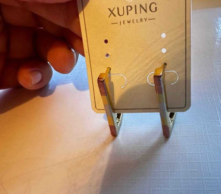 Серьги XUPING , новые