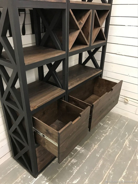 Стеллаж лофт stellaj loft