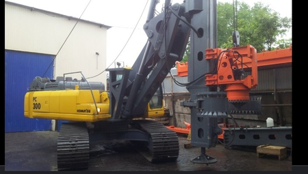 Свай Deep Soil Mixing систем и БУРОНАБИВНЫЕ СВАИ СВАЙ от 300 

 до 130