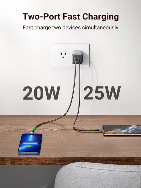 UGREEN Nexode 45W USB C GaN Зарядная устройство