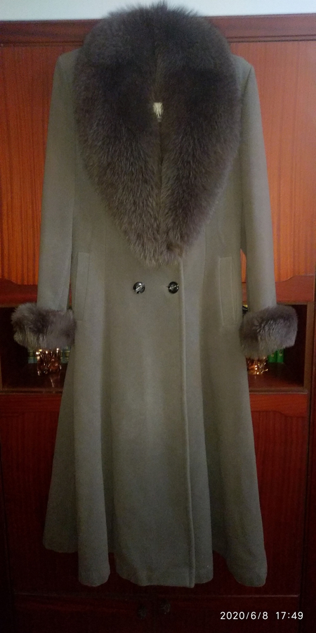 Пальто кошемировое
