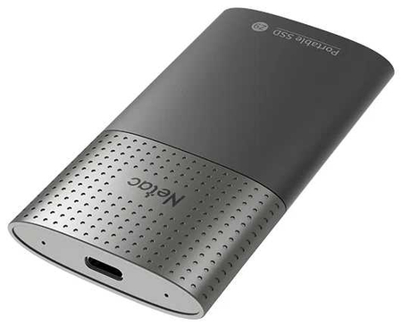 Netac Z9, USB 3.2 Gen 2 Type-C500 ГБ Внешний SS, черный/серебристый