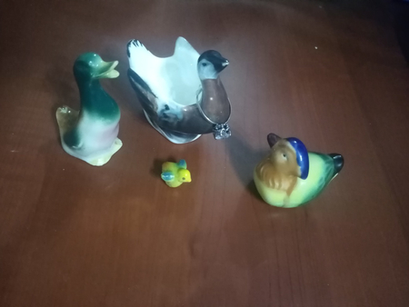 Сувенир раритет фигурки уточки ,, семья,,