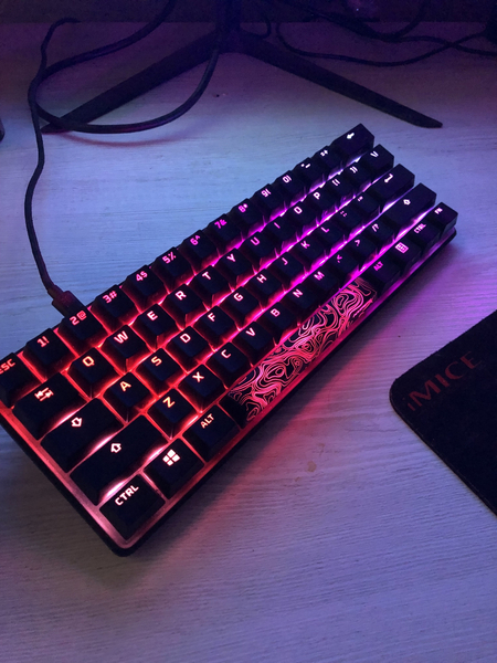 Новый huperx alloy origins 60 механический игровой клавиатура