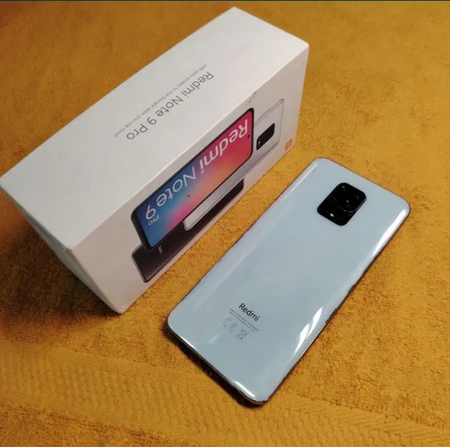 Продается Redmi Note 9 Pro Glacier White 6 Gb RAM 128 Gb ROM