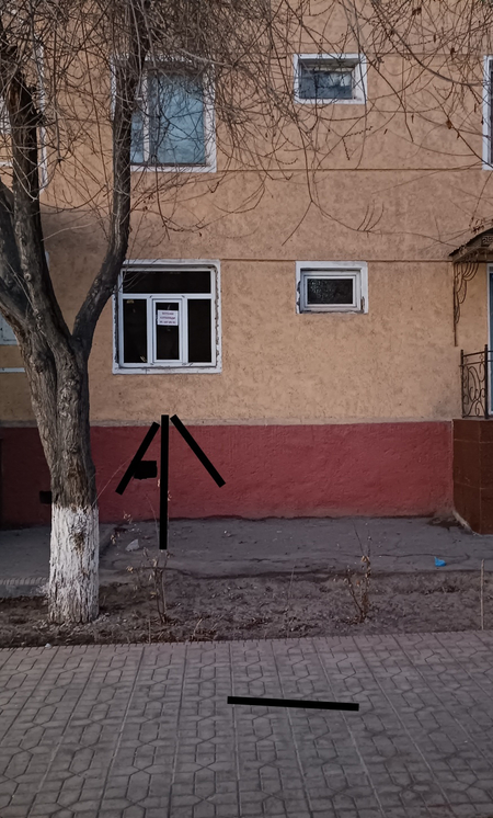 Kvartira 2 xonali 1 qavat
