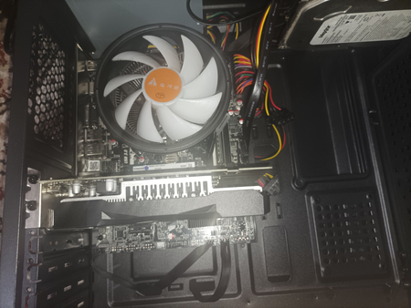 Бюджетный Игровой компьютер i3 10100f, gtx 1050 ti + Монитор в подарок