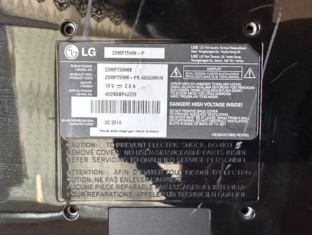 LG 23 dyum full hd
