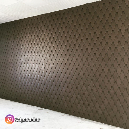 3д панель Fish | Гипсовые 3д панели | 3D panel gips decor lepka