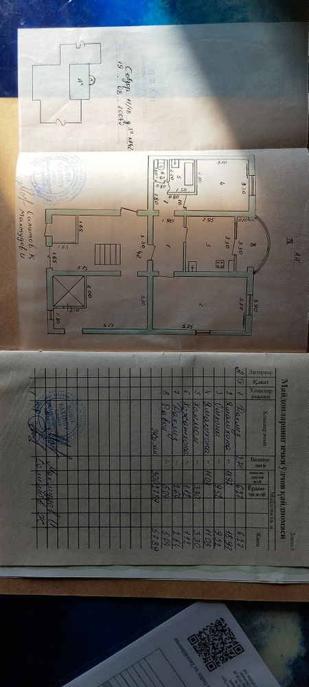 Продается 2 ком. квартира Себзаре