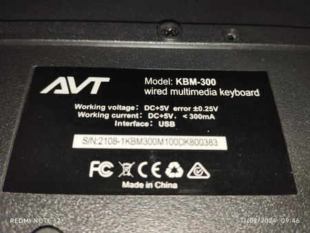 Klaviatura va sichqoncha usb model avt