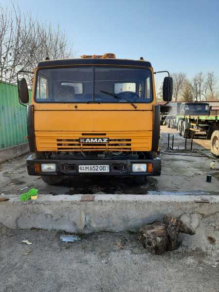 Камаз тягач с прицепом