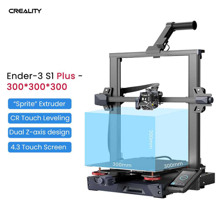 3D принтер Creality Ender-3 S1 Plus (1 год сервисной гарантии)