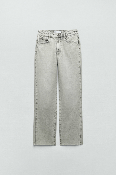 Джинсы ZARA серые