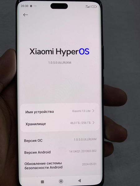 Xiaomiy 13 layt 256gb xolati ideyal karopka dok bor