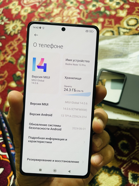 RedMi Not13 Pro. 256 gb