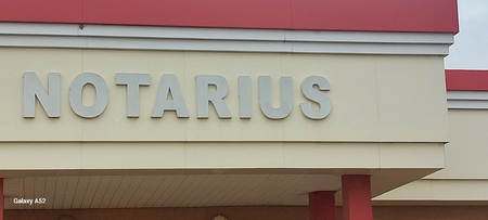 NOTARIUS harflari