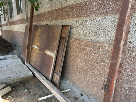 Дарвоза ворота б/у пишик мустахкам