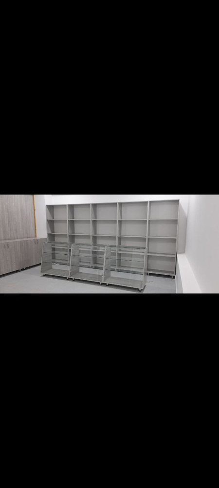 Vitrina oynali mebel magazin ofis uchun