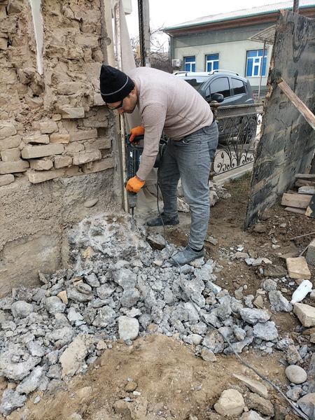 Бетон бузиш алмазный коронка