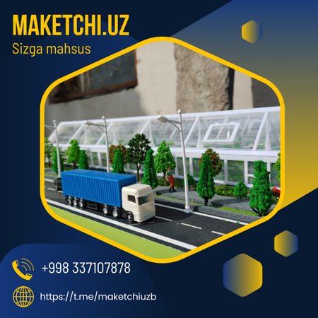 Maketchi.UZ sizga mahsus model макет dekor proektlarni yasab beramiz