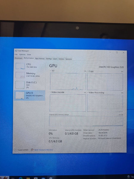 Lenovo i5-6200u 8/256gb SSD