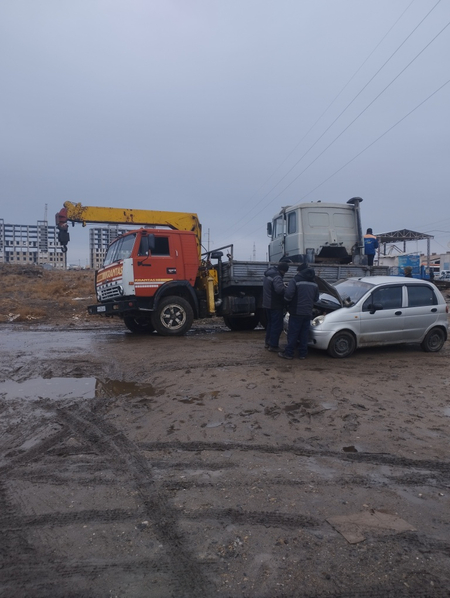 КамАЗ манипулятор