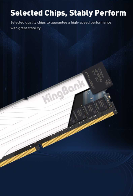 ОЗУ DDR5 RAM KingBank 32gb 2x16gb XMP/EXPO 6000mhz CL36 (SK-Hynix)