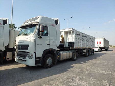 HOWO T7 yangi tyagach diesel model ikkita bakli full komplekt