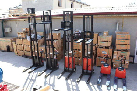 ФУЛЭлектрический Штабелер HELLI 1.5T 3.5M| shtabeler \\\\ shtablyor\\\\ KARA