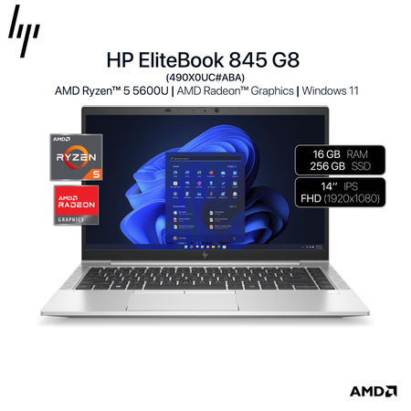 HP EliteBook 845 G8 AMD Ryzen™ 5 5600U  16/256 GB  14.0