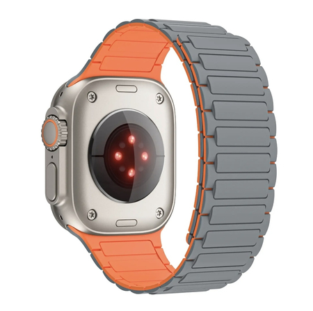 Силиконовый ремешок для Apple watch на макнитах 42,44,45,49мм