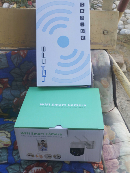 4G wfi Rotir va Simsiz Kamera 360° Sotiladi Yangi