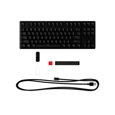 Игровая механическая клавиатура HyperX Alloy Origins Core PBT Red Aqua